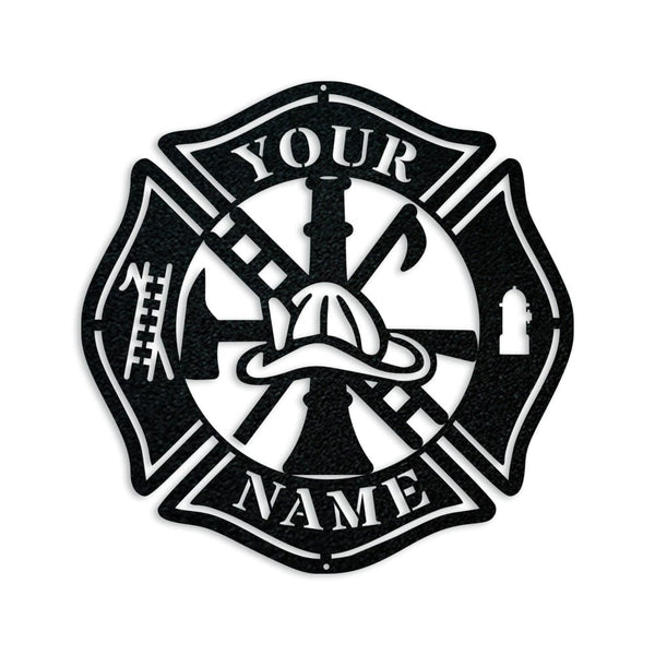 Fire Department Monogram - monogram metal shop