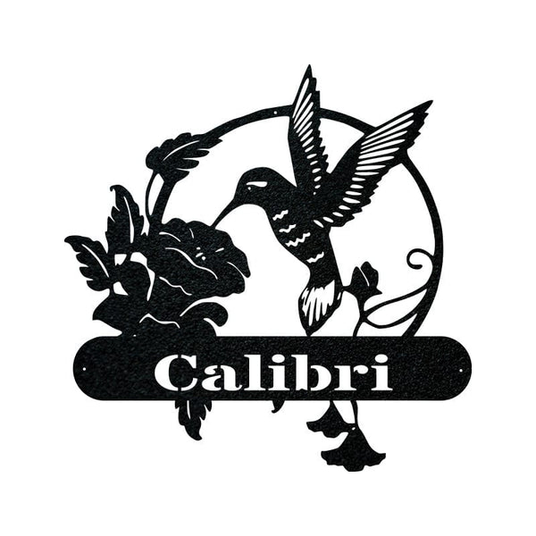 Hummingbird Monogram | Monogram Metal Shop - monogram metal shop